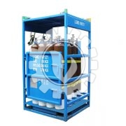 Industrial Helium in Manifold Pallet (16 Cylinders)Content: 145.6 m³ ...